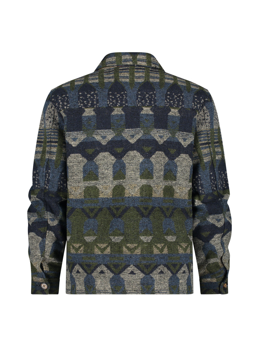 A Fish Named Fred - Logging Canoe Jacket in Multi
