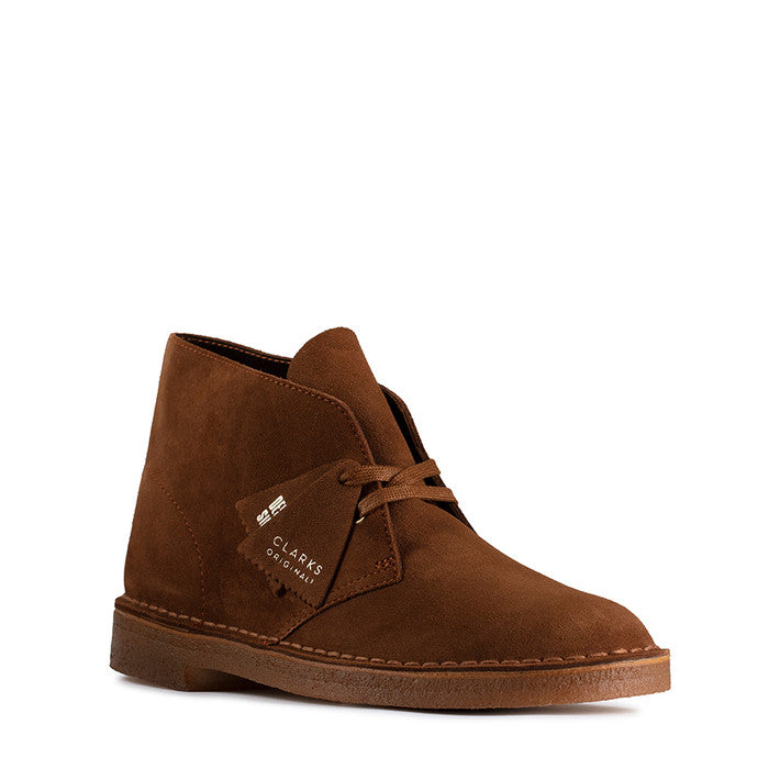 Clarks Originals Desert Boot - Cola Suede